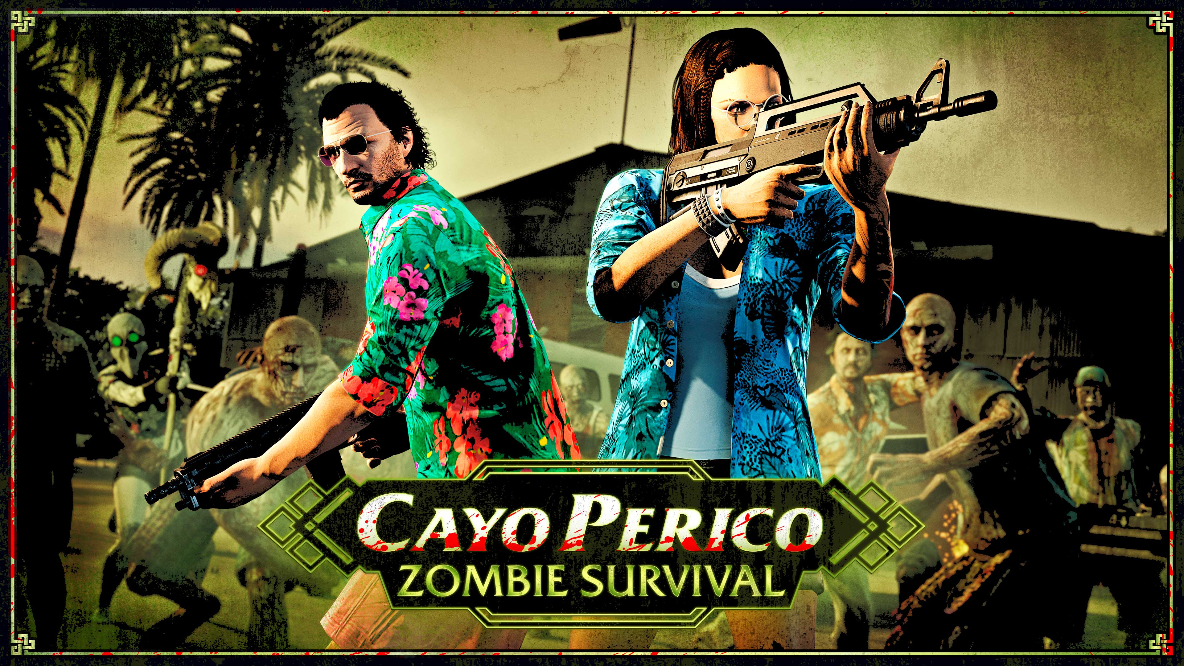 Battle Hordes of Undead in the New Cayo Perico Survival - Rockstar Games